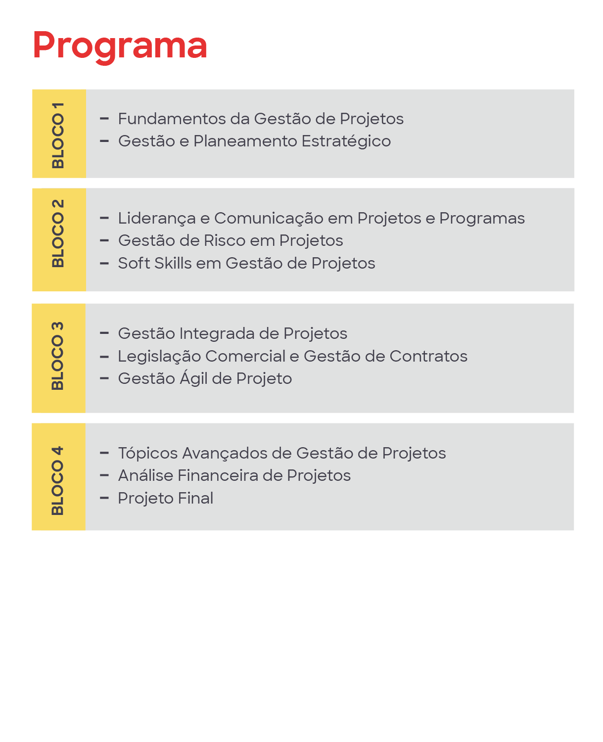 Gestão de Projetos